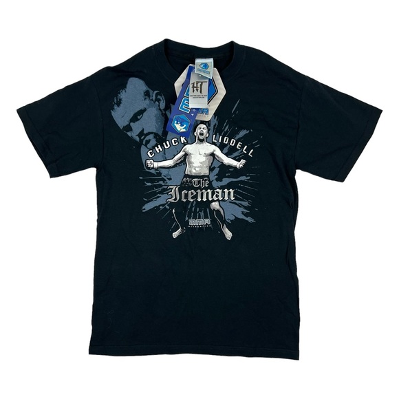 Vintage | Shirts | Deadstock Vintage Y2k Chuck Liddell Shirt Black 200s ...